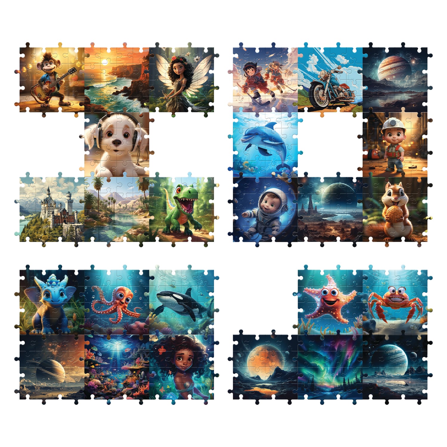 Fusion Puzzle Features - Where Imagination Meets Ingenuity!